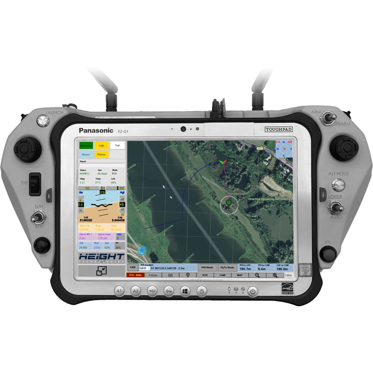 Military drones for ISTAR - Height technologies